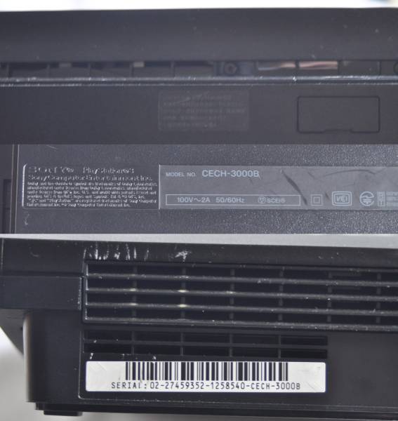 1110B 薄型PS3 CECH-3000B FW3.55 500G 改造済みCFW導入可(PS3本体)｜売買されたオークション情報 ...