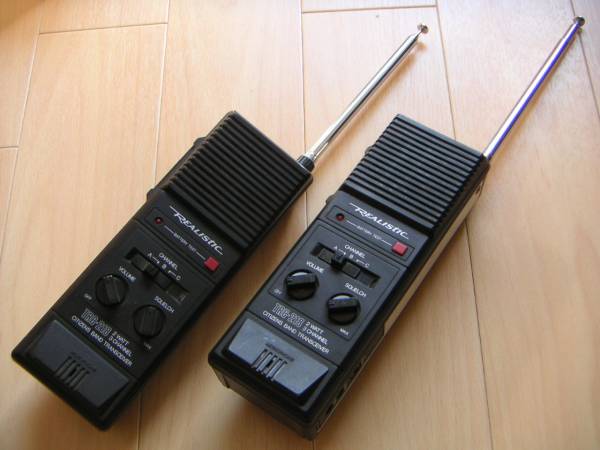 REALISTIC CB無線機 市民無線 TRC-218×2台セット 珍品(ハンディ)｜売買されたオークション情報、yahooの商品情報を ...