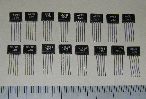 2SC1583 2SA798コンプリ×8セット(トランジスタ)｜売買されたオークション情報、yahooの商品情報をアーカイブ公開 ...