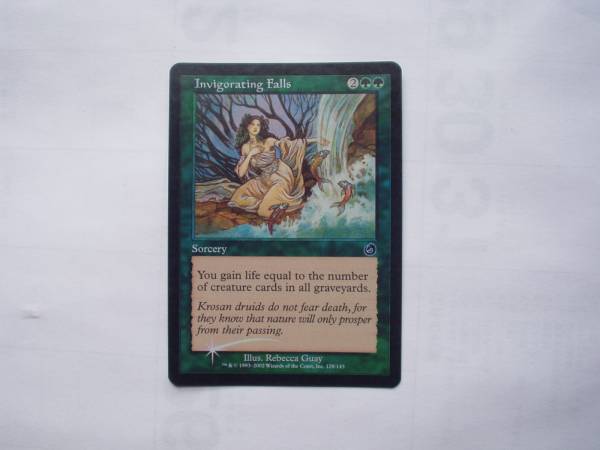 バイン MTG 鼓舞の滝 Invigorating Falls foil 英語1枚(緑)｜売買されたオークション情報、yahooの商品情報を ...