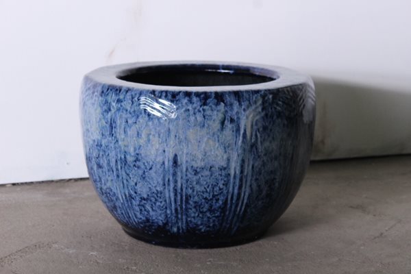 TB526海鼠釉 面取り火鉢 茶道具/瓶掛/陶器火鉢/中国古玩/メダカ(陶磁一般)｜売買されたオークション情報、yahooの商品情報をアーカイブ公開 - オークファン（aucfan.com）