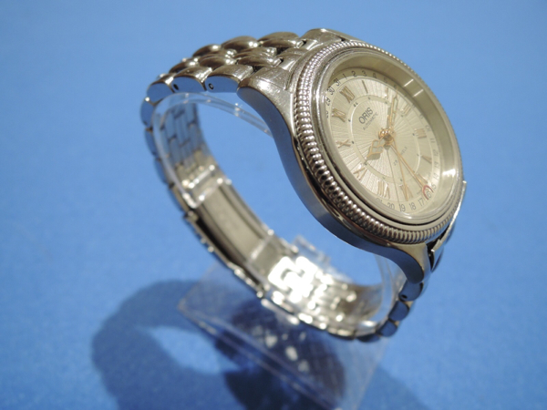 ORIS ポインターデイト メンズ 7465 自動巻 裏スケ オリス(オリス)｜売買されたオークション情報、yahooの商品情報をアーカイブ ...