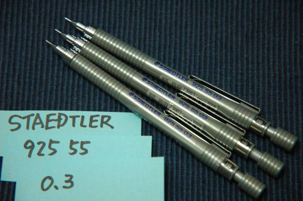 STAEDTLER 925 55 0.3mm(シャープペンシル)｜売買されたオークション情報、yahooの商品情報をアーカイブ公開 - オークファン（aucfan.com）