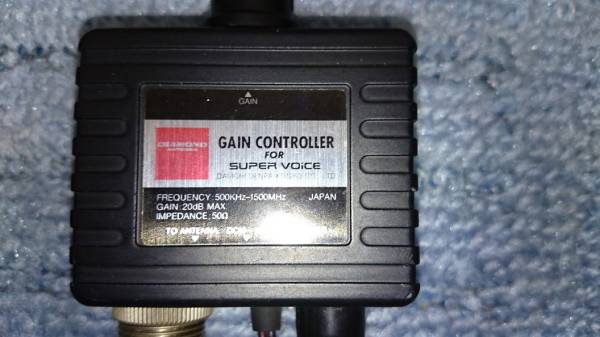 DIAMOND GAIN CONTROLLER FOR SUPER VOICE 500KHz-1500MHz(受信機)｜売買されたオークション ...