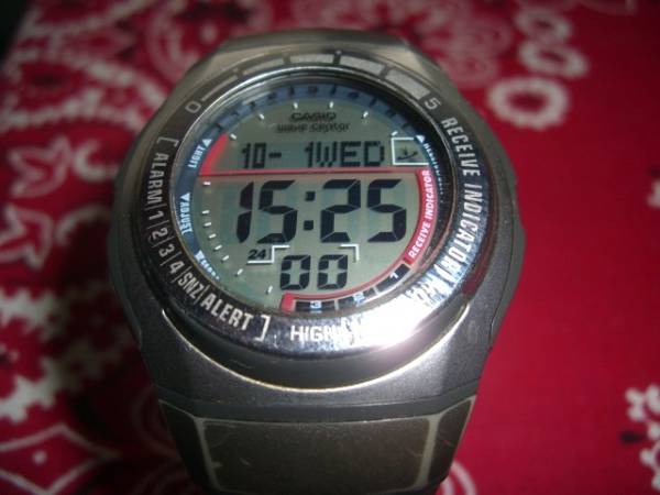 CASIO イルミネーター 電波時計 WV-54J 電池交換済み(G-SHOCK)｜売買されたオークション情報、yahooの商品情報を ...