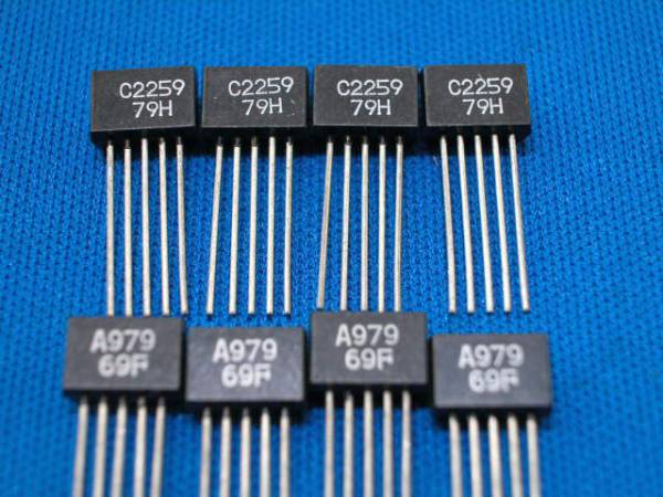 低雑音デュアルTR：2SC2259/2SA979 各4本計8本(トランジスタ)｜売買されたオークション情報、yahooの商品情報をアーカイブ ...