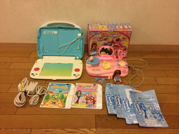 Beena ビーナ 本体+ソフト2本セット(キッズコンピュータ)｜売買されたオークション情報、yahooの商品情報をアーカイブ公開 - オークファン（aucfan.com）