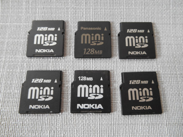 品 miniSD 128MB 6枚(128MB)｜売買されたオークション情報、yahooの商品情報をアーカイブ公開 - オークファン ...