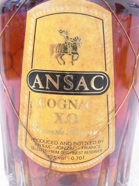 古酒 ANSAC アンサック XO コニャック 110603(その他)｜売買されたオークション情報、yahooの商品情報をアーカイブ公開 ...