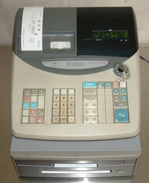 CASIO カシオ レジスター TE-2000 領収書発行可 店舗 サーマル紙(レジスタ)｜売買されたオークション情報、yahooの商品情報をアーカイブ公開 - オークファン（aucfan.com）