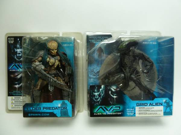 McFARLANE TOYS ELDER PREDATOR & GRID ALIEN セット(プレデター)｜売買されたオークション情報 ...