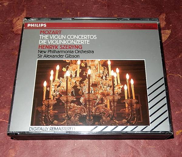 PHILIPS ヘンリク シェリング モーツァルトVn協奏曲 2CD(協奏曲)｜売買されたオークション情報、yahooの商品情報をアーカイブ公開 - オークファン（aucfan.com）