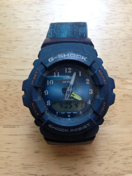 CASIO G-SHOCK 2327 G-100 SHOCK RESIST WR 20BAR メンズ 時計/K(その他)｜売買された ...