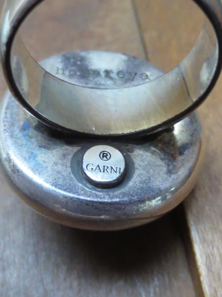 GARNI HOMAREYA RING 押し花 フラワー シルバー リング 緑(17号～)｜売買されたオークション情報、yahooの商品情報をアーカイブ公開 - オークファン（aucfan.com）