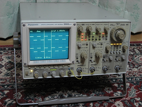パナソニック オシロスコープ VP-5535A 350MHz(電気計測器)｜売買されたオークション情報、yahooの商品情報をアーカイブ公開 ...