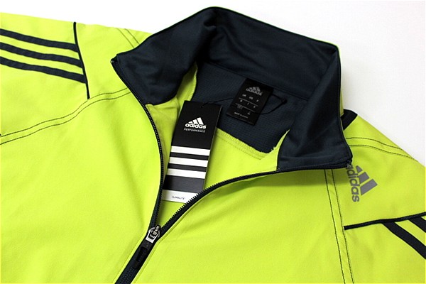 adidas アディダス CLIMALITE ジャケット 黄緑 94537-M 三(アディダス)｜売買されたオークション情報、yahooの商品 ...