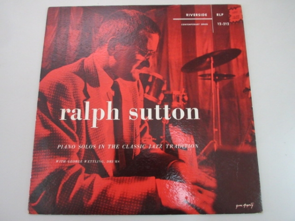 RALPH SUTTON/PIANO SOLOS IN THE CLASSIC RIVERSIDE RLP 12-212(ジャズ一般)｜売買されたオークション情報、yahooの商品情報を ...
