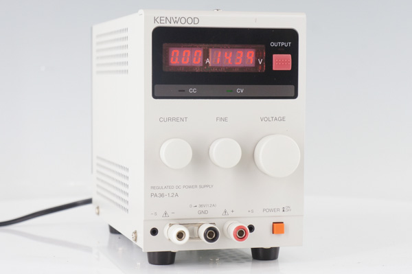 KENWOOD/PA36-1.2A REGULATED DC POWER SUPPLY DC電源 F0Q6(アマチュア無線)｜売買された ...