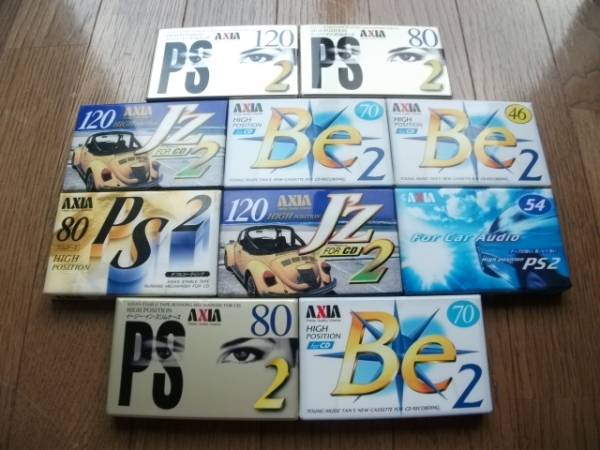 AXIA ハイポジ詰め合わせ PS2 J'z2 Be2 10本 少々訳あり(記録媒体)｜売買されたオークション情報、yahooの商品情報をアーカイブ公開 - オークファン（aucfan.com）