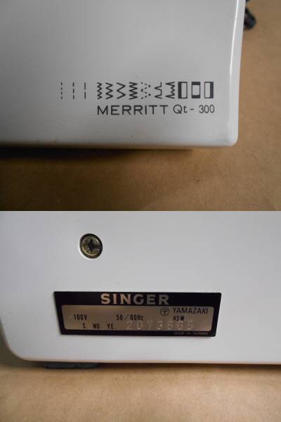 2198A_SINGER シンガー ミシン Qtie MERRITT Qt-300(その他)｜売買されたオークション情報、yahooの商品情報 ...