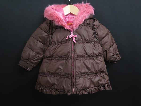 Kate Mack ダウン ジャケット 105cm/茶(100（95～104cm）)｜売買されたオークション情報、yahooの商品情報を ...