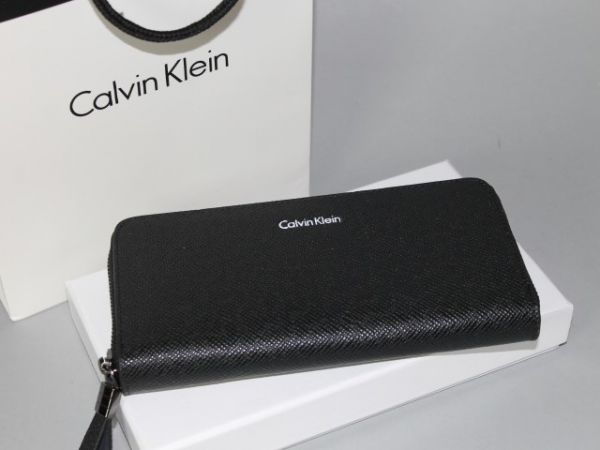 Calvin Klein ラウンドZIP ウォレット ギフト ボックス CK15(長財布（小銭入れあり）)｜売買されたオークション情報 ...