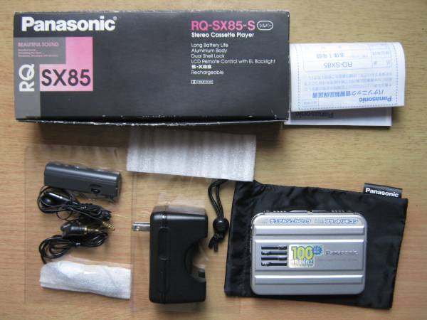 Panasonic ステレオカセットプレーヤー RQ-SX85-S ジャンク品(再生専用)｜売買されたオークション情報、yahooの商品情報を ...