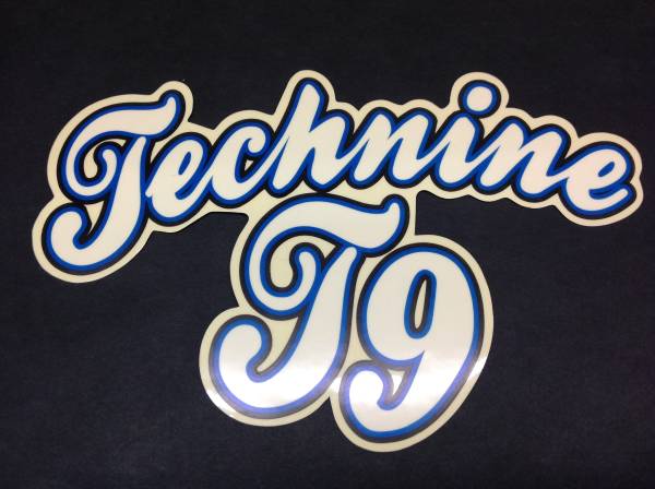 TECHNINE テックナイン ステッカー LOGO SHEET STICKER 青/黒/白(ステッカー)｜売買されたオークション情報、yahooの商品情報をアーカイブ公開 - オークファン ...
