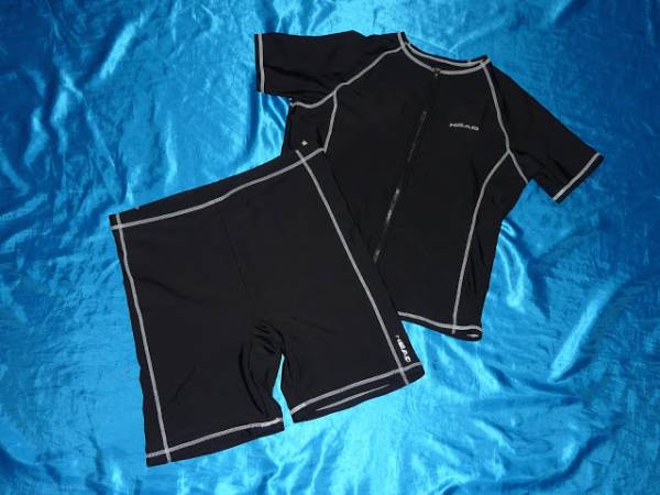 49 メガサイズ HEAD 黒×白ライン セパレート水着 19LLサイズ(ツーピース)｜売買されたオークション情報、yahooの商品情報をアーカイブ公開 - オークファン（aucfan.com）