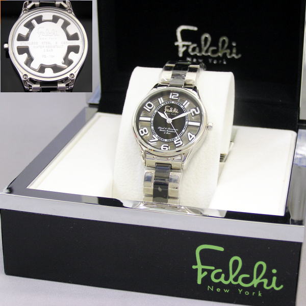 Falchi シースルー セラミック＆ステンレスベルト(3針（時、分、秒）)｜売買されたオークション情報、yahooの商品情報をアーカイブ公開 ...