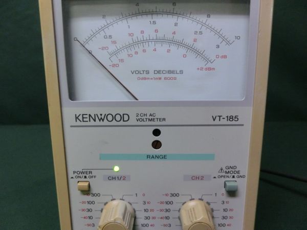 KENWOOD VT-185 2CH AC VOLTMETER ボルトメーター TEXIO(その他)｜売買されたオークション情報、yahooの ...