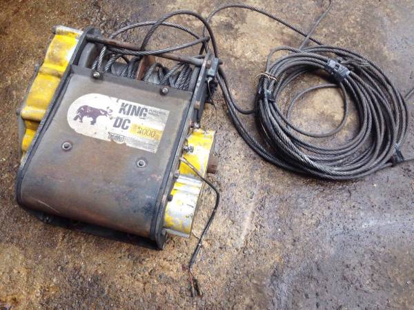 岡本 キング 2トン引き ウインチ KING DC2000 24V(車載工具)｜売買されたオークション情報、yahooの商品情報をアーカイブ公開 - オークファン（aucfan.com）