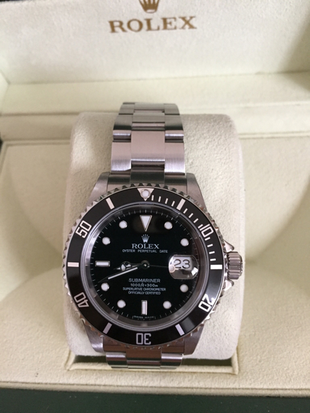 ロレックス ROLEX サブマリーナデイト 11610 Z品番 OH済み(本体)｜売買されたオークション情報、yahooの商品情報をアーカイブ ...