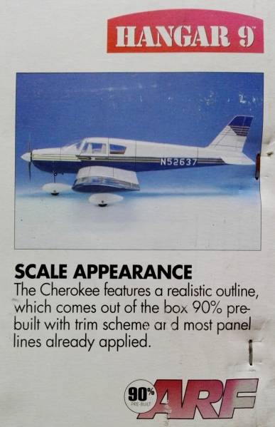 チェロキー50 HANGAR9製 低翼セミスケール機(組立キット（エンジン）)｜売買されたオークション情報、yahooの商品情報をアーカイブ公開 - オークファン（aucfan.com）