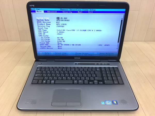 S DELL XPS L702X Core i7-2630QM メモリ4GB ジャンク(17インチ以上)｜売買されたオークション情報 ...
