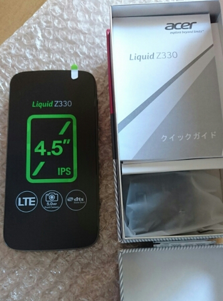 同様 acer Liquid Z330 ブラック SIMフリー LTE 証明書付(その他)｜売買されたオークション情報、yahooの商品情報を ...