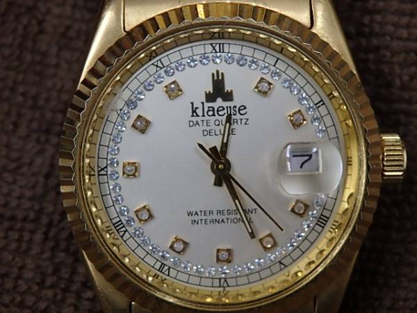 Klaeuse クローゼ SK-100ーA DATE QUARTZ DELUXE 腕時計 メンズ(その他)｜売買されたオークション情報 ...