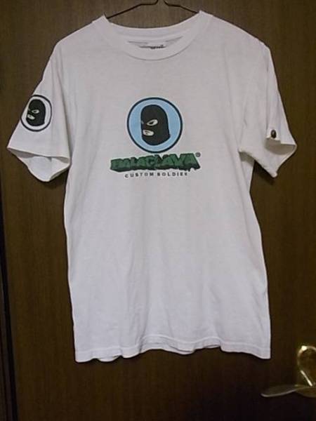 正規品 A BATHING APE × BALACLAVA Tシャツ S / レア(その他)｜売買されたオークション情報、yahooの商品情報 ...