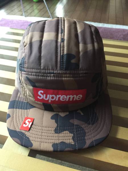 16FW SUPREME Taffeta Quilted Camp Cap 半タグ付き(帽子)｜売買されたオークション情報、yahooの商品情報をアーカイブ公開 - オークファン（aucfan ...