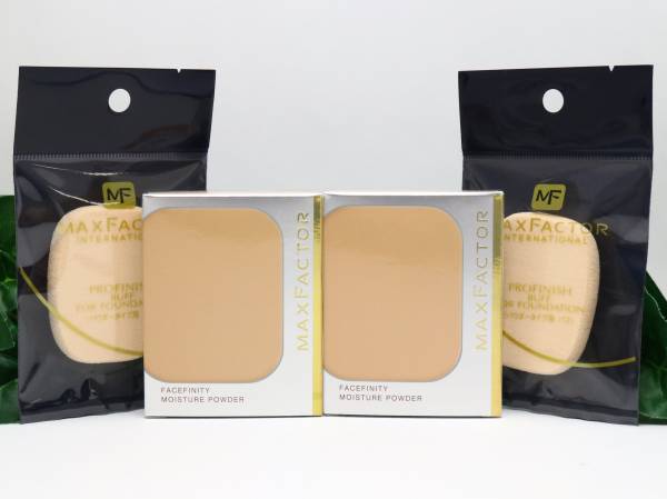 MaxFactor フェイスフィニティ モイスチャー パウダー OP-3 ×2(パウダー)｜売買されたオークション情報、yahooの商品情報をアーカイブ公開 - オークファン（aucfan.com）