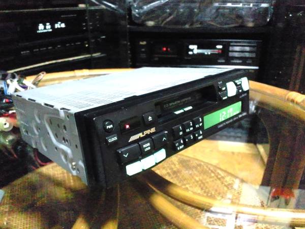 ALPINE TDM‐7535J 1DIN ヘッドユニット アルパイン カセットデッキ 30W×4 FM/AMラジオcassette tape ...