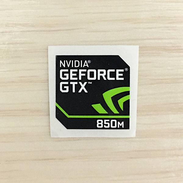 送料62円~ 正規エンブレムシール 850m 他 nvidia GPU Geforce radeon ATI GTX titan ...