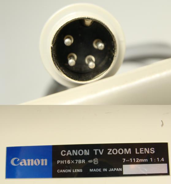 SONY DXC-990/CANON PH16X7BR/Pan-tilt HEAD ミカミ PTH-12-10 防犯カメラ 0209-528 ...