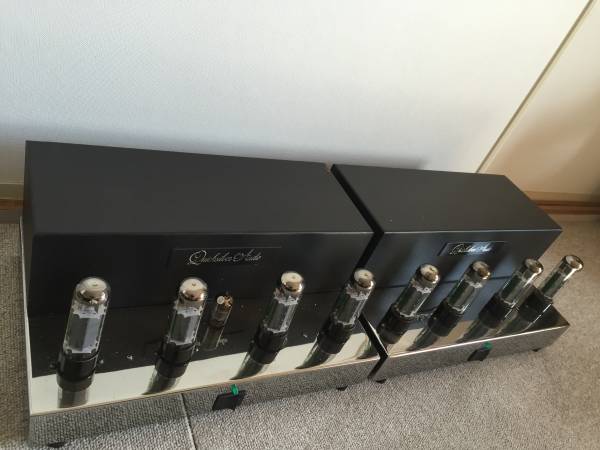 018 入手困難 QUICKSILVER AUDIO MONO BLOCK S60 ペア EL34仕様 KT88 6550にチューブローリング ...