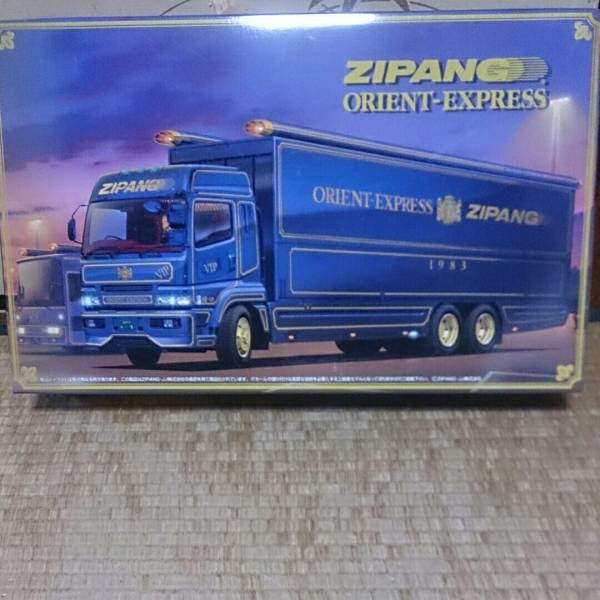 AOSHIMA 大型デコトラ ZIPANG ORIENT-EXPRESSプラモデルキット(トラック、トレーラー)｜売買されたオークション情報、yahooの商品情報をアーカイブ公開 ...