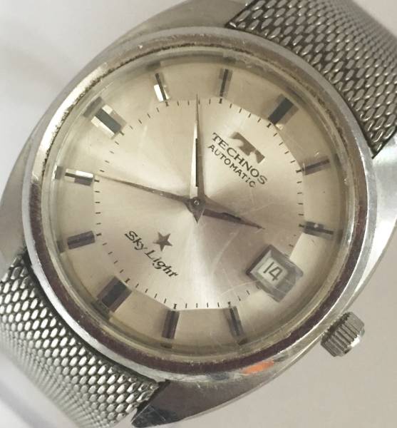 テクノス TECHNOS Sky Light スカイライト N5H1 1055 メンズ 腕時計 自動巻(テクノス)｜売買されたオークション情報 ...