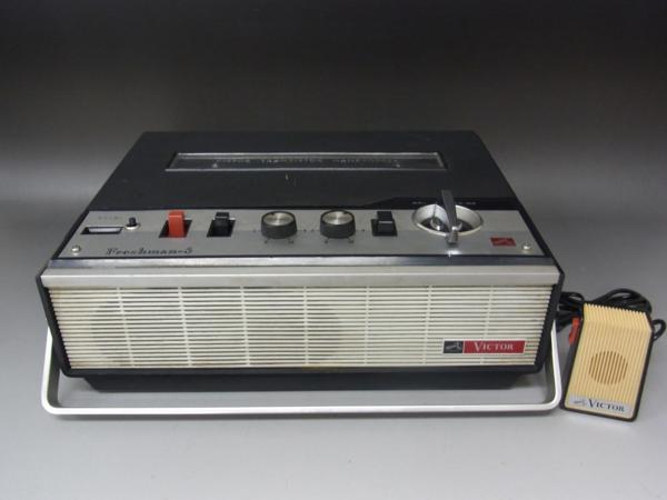 Victor ビクター テープレコーダー TR-541 FreshMan-5 TRANSISTOR HANDCORDER 昭和レトロ ...