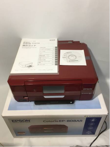 ♯33 EPSON カラリオプリンター インクジェット複合機 EP-807AR 訳あり(A4プリンタ)｜売買されたオークション情報、yahoo ...
