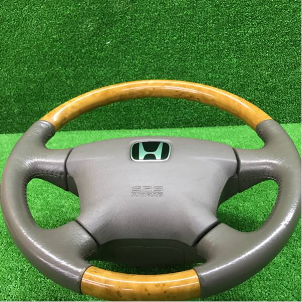 RF3/RF4 ステップワゴン 純正 コンビウッド ステアリング 茶木目 管理ヒー06(ステアリング、ハンドル本体)｜売買されたオークション情報、yahooの商品情報をアーカイブ公開 ...