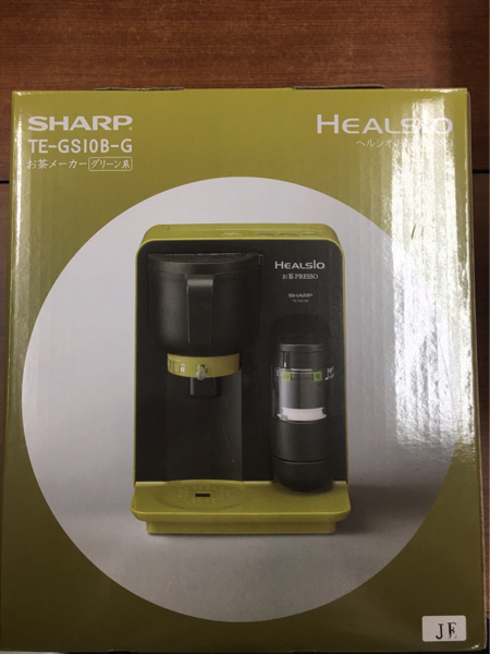 SHARP シャープ ヘルシオ お茶PRESSO TE-GS10B-G 品(ジューサー、ミキサー)｜売買されたオークション情報、yahooの商品情報をアーカイブ公開 - オークファン ...